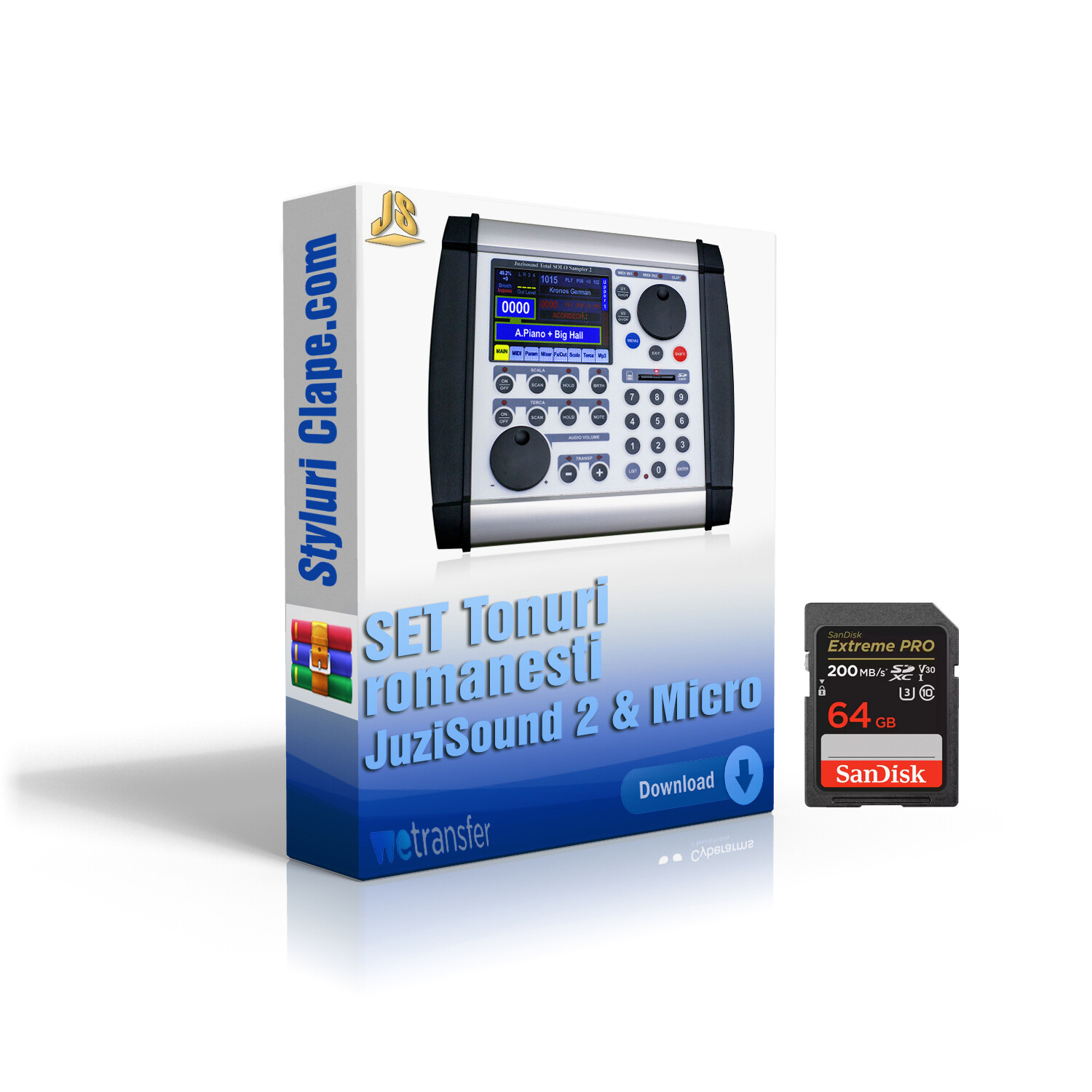 SET tonuri romanesti JuziSound 2